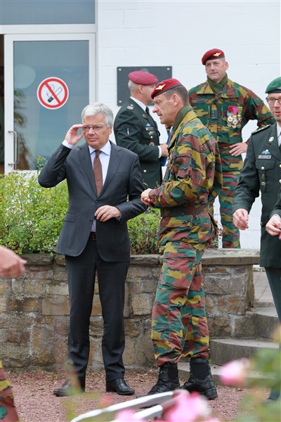 Indeplaatsstelling kolonel Tom Bilo als bevelhebber van SOR – Hola Hageland