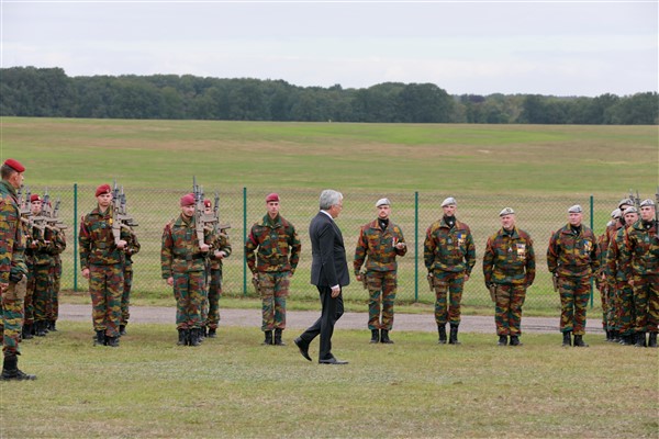 Indeplaatsstelling kolonel Tom Bilo als bevelhebber van SOR – Hola Hageland