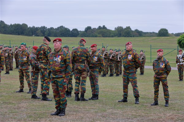 Indeplaatsstelling kolonel Tom Bilo als bevelhebber van SOR – Hola Hageland