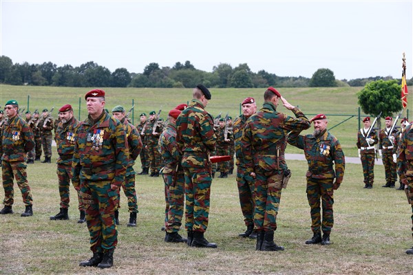 Indeplaatsstelling kolonel Tom Bilo als bevelhebber van SOR – Hola Hageland