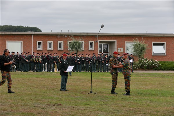 Indeplaatsstelling kolonel Tom Bilo als bevelhebber van SOR – Hola Hageland